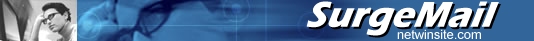 SurgeMail Welcome Page